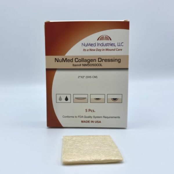 Collagen Dressing 2x2 (5 ct.) | BODYARMOR MEDICAL SUPPLIES