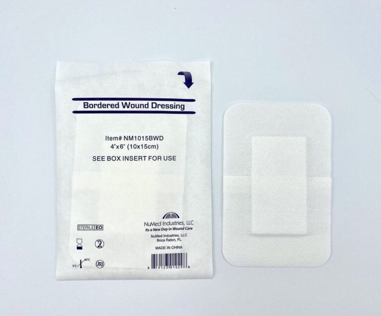 Bordered Gauze Wound Dressing 4x6 (30 ct.) | BODYARMOR MEDICAL SUPPLIES