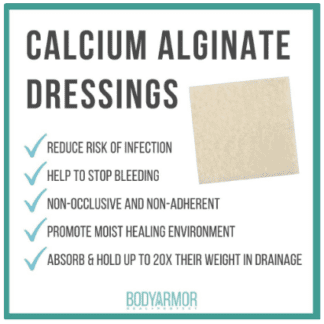How to Use Calcium Alginate Dressings | BODYARMOR