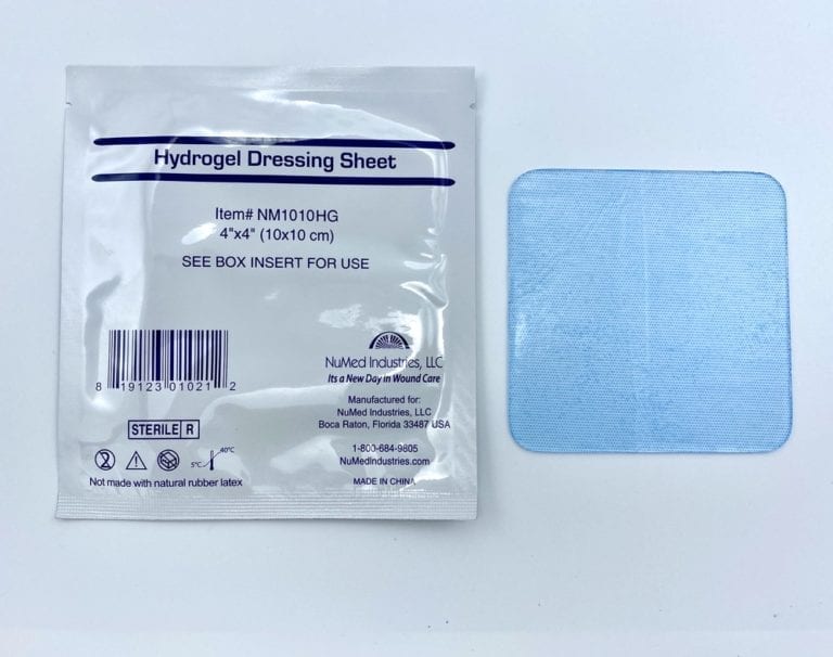 Hydrogel Dressing 4x4 (12 ct.) | BODYARMOR MEDICAL SUPPLIES