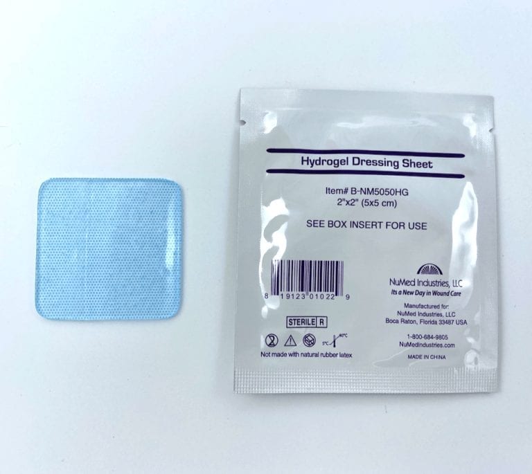 Hydrogel Dressing 2x2 (12 ct.) | BODYARMOR MEDICAL SUPPLIES