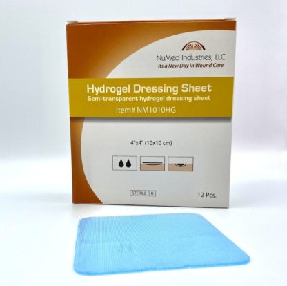 Hydrogel Dressing 4x4 (12 ct.) | BODYARMOR MEDICAL SUPPLIES