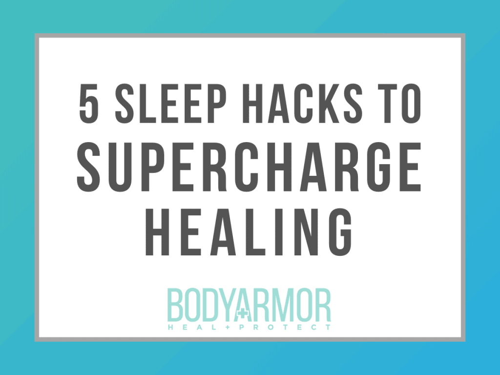 5 Sleep Hacks to Supercharge Healing | BODYARMOR MEDICAL SUPPLIES