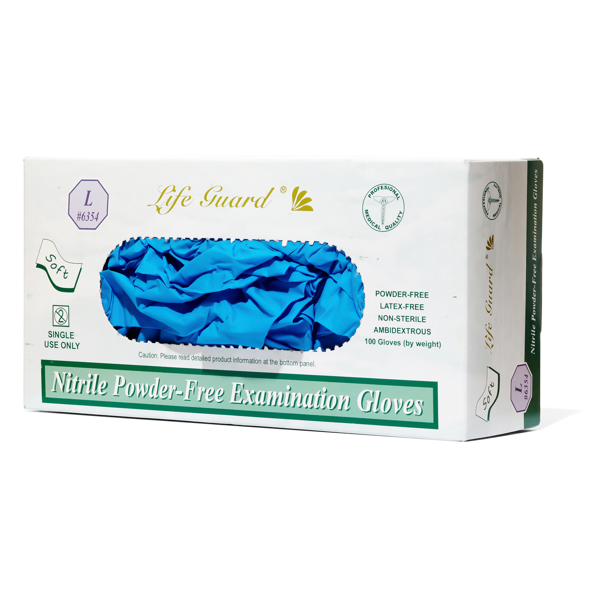 Nitrile Exam Gloves, Large, 100 per Box | BODYARMOR MEDICAL SUPPLIES