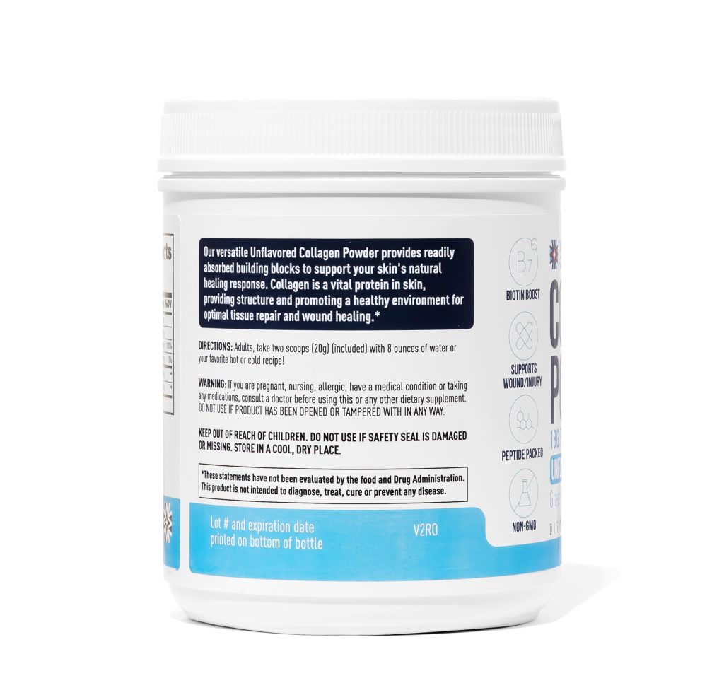 Collagen Powder - Unflavored | Wound Care Plus | BODYARMOR MEDICAL SUPPLIES