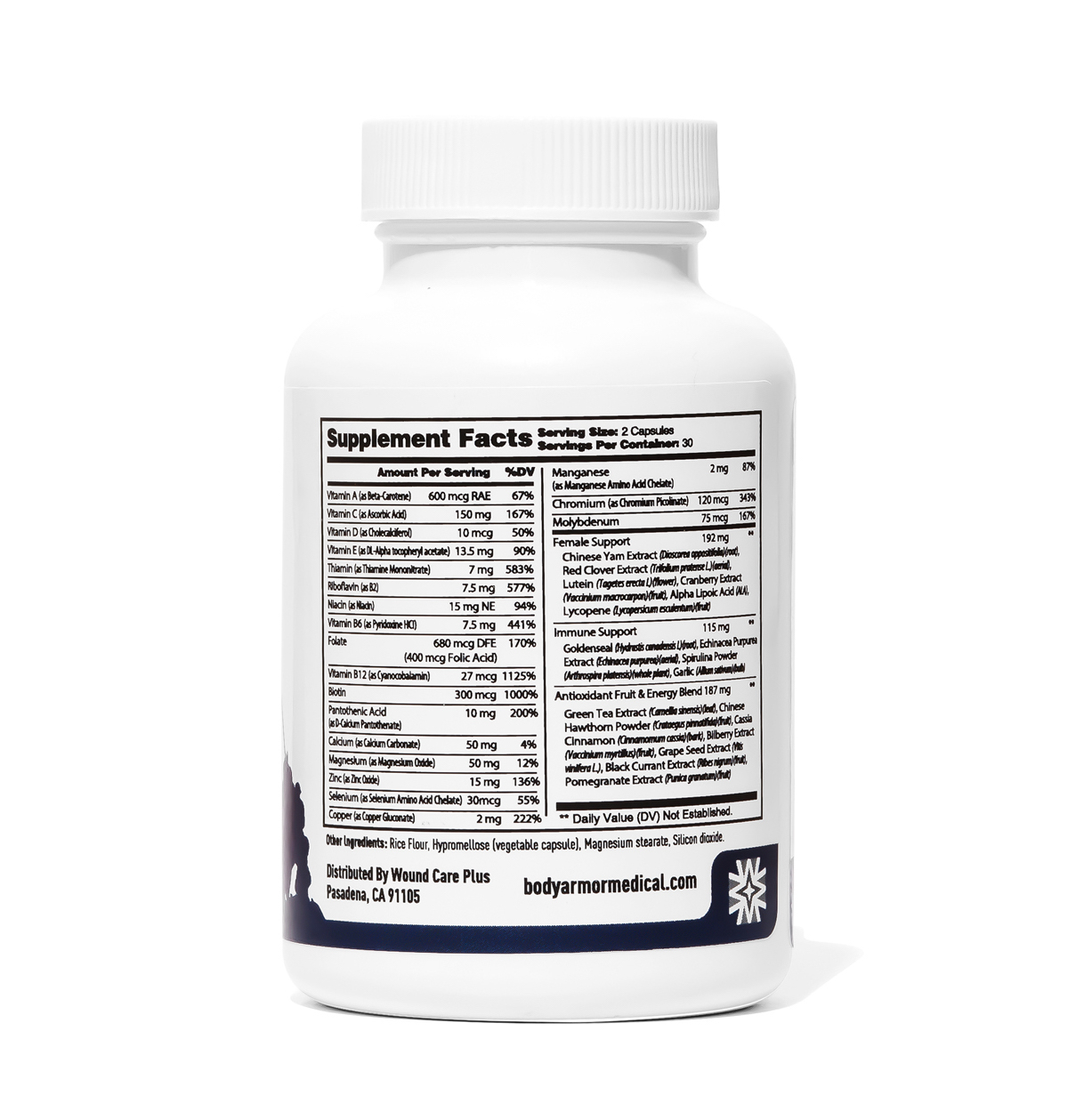 Women’s Multivitamin | Wound Care Plus | BODYARMOR MEDICAL SUPPLIES